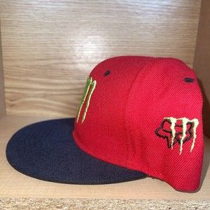 Monster Energy | Accessories | Monster Energy Fox Racing Snapback Hat ...